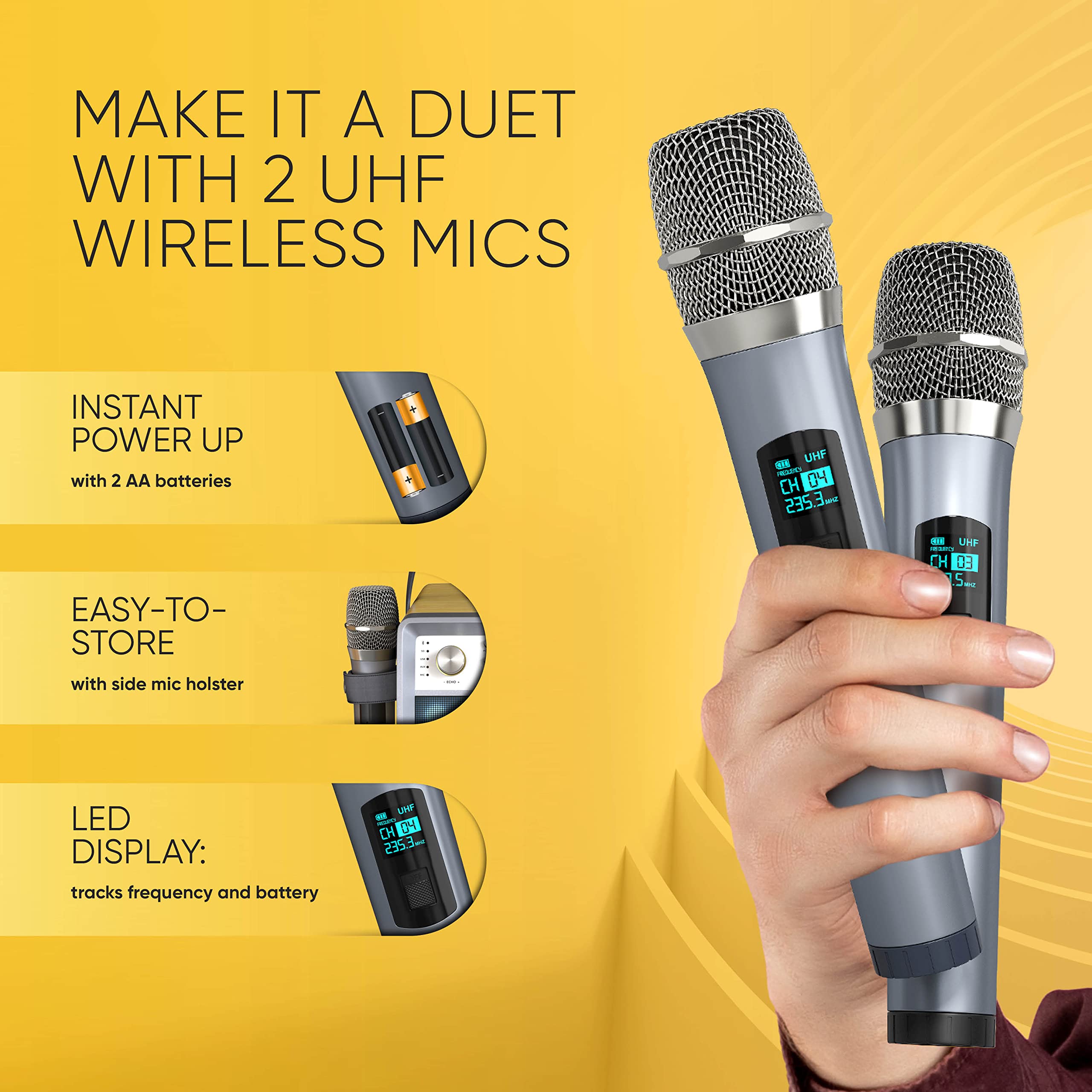 Alto X6 Bluetooth Speaker MASINGO Karaoke Machine For Adults & Kids ...