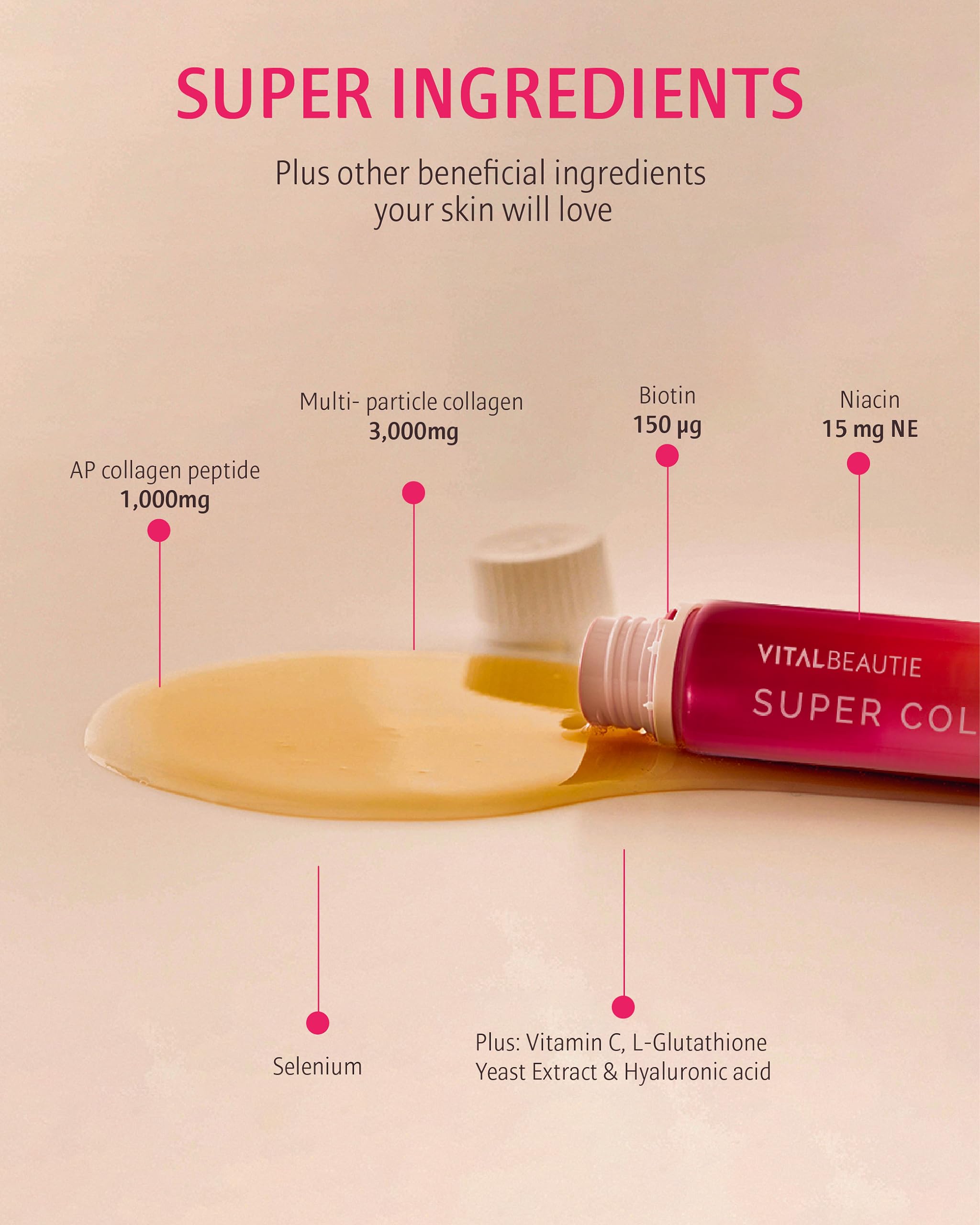 Snapklik.com : VITALBEAUTIE Super Collagen EX