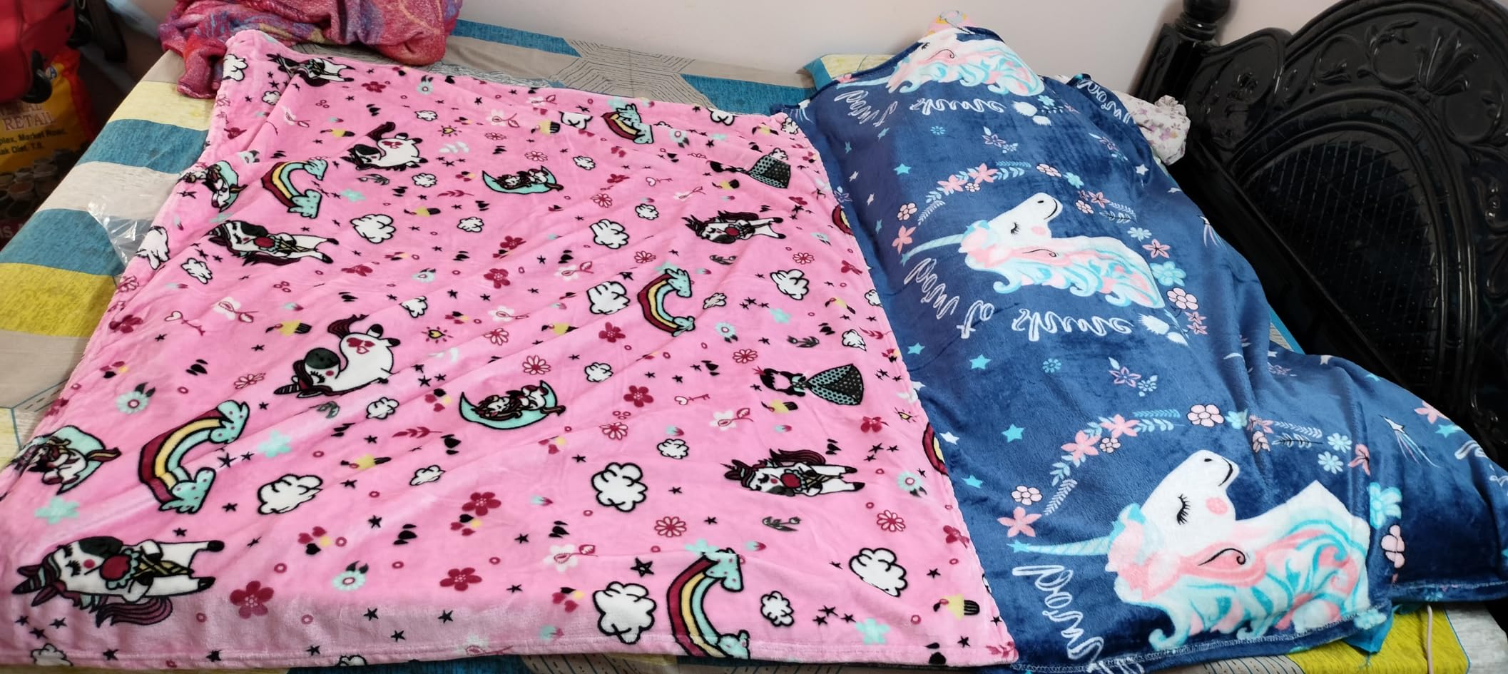 Florida All Season Ultra Soft Kids AC Blanket/Baby Wrapper/Flannel Baby ...