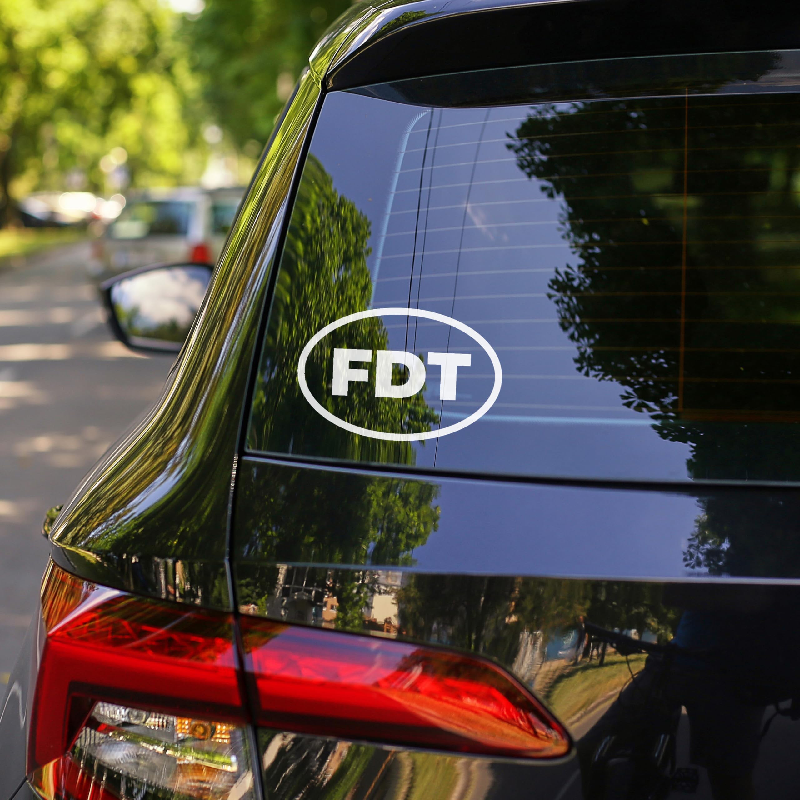 Amazon.com - Simple Black FDT Spotify Code - Sticker Graphic - Auto ...