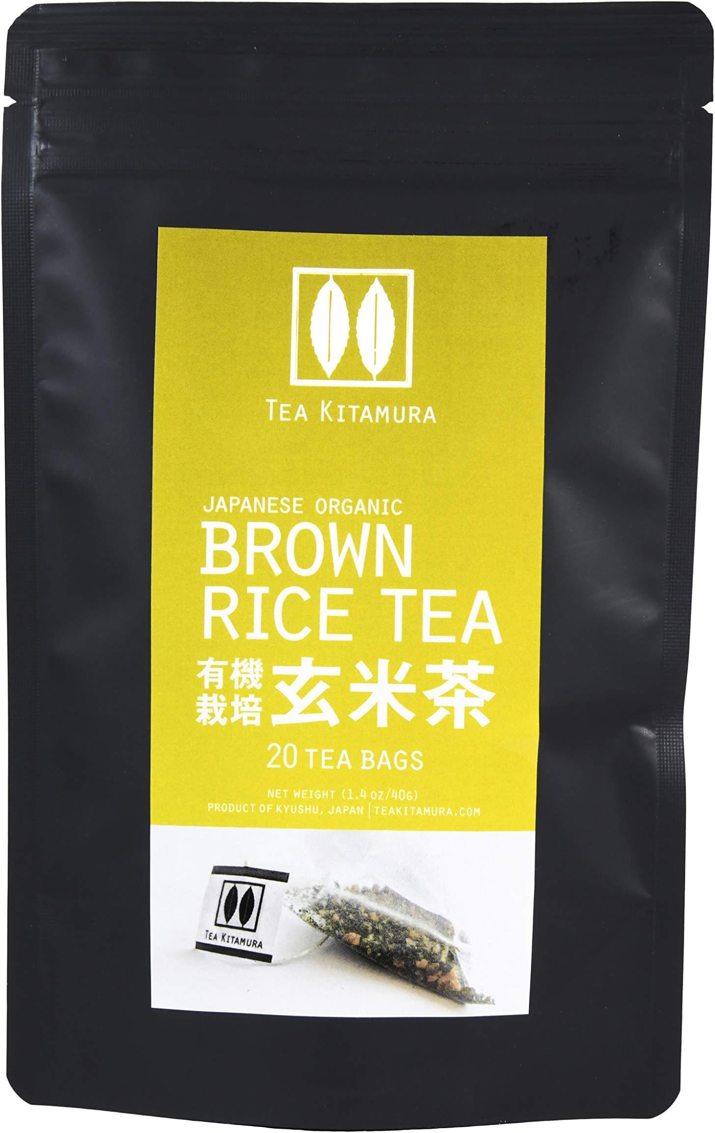 Amazon.com : Organic Single-origin Japanese Brown Rice Tea (Genmai-Cha ...