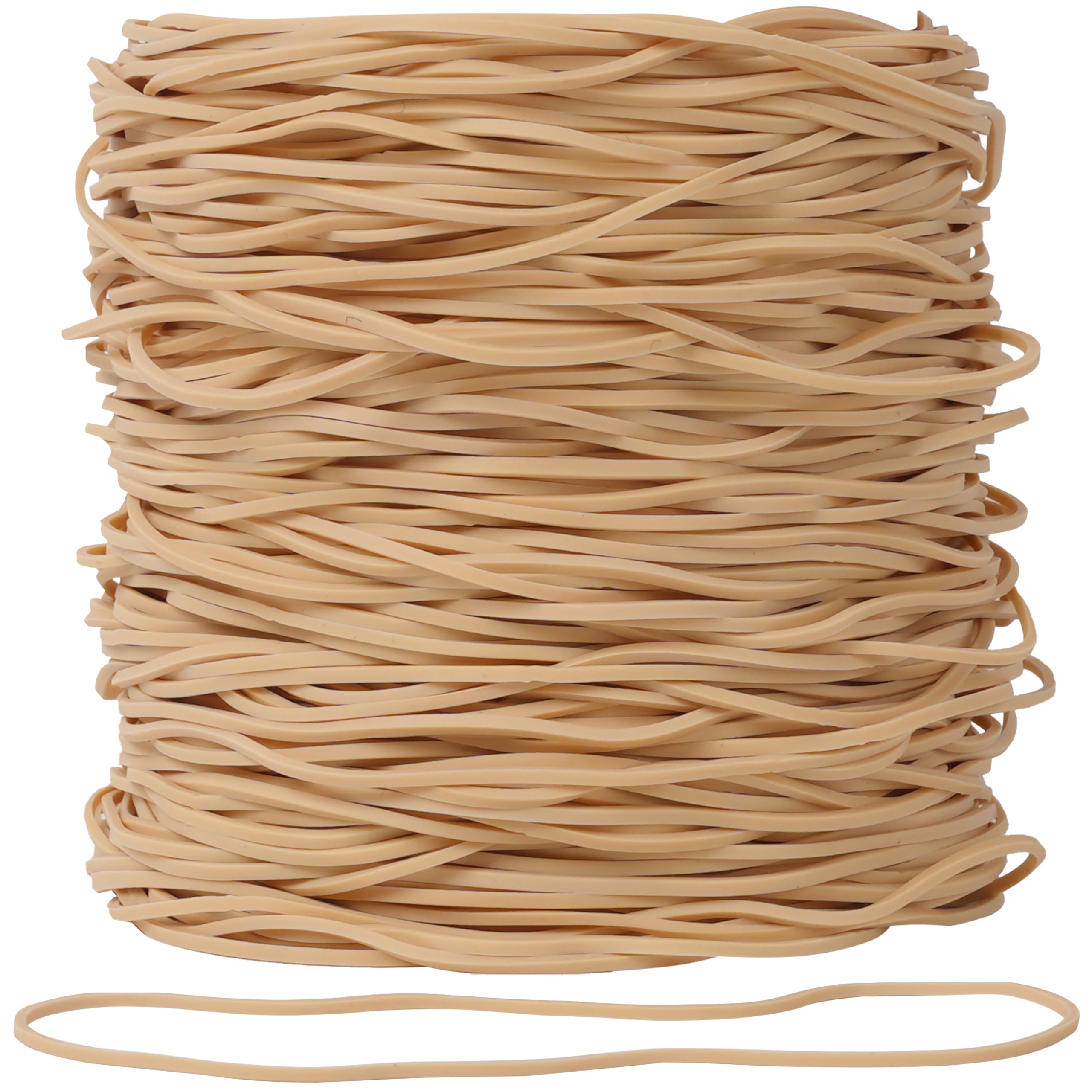 Amazon.com : Foshine-Rubber bands large, Beige rubber band 7 inch ...