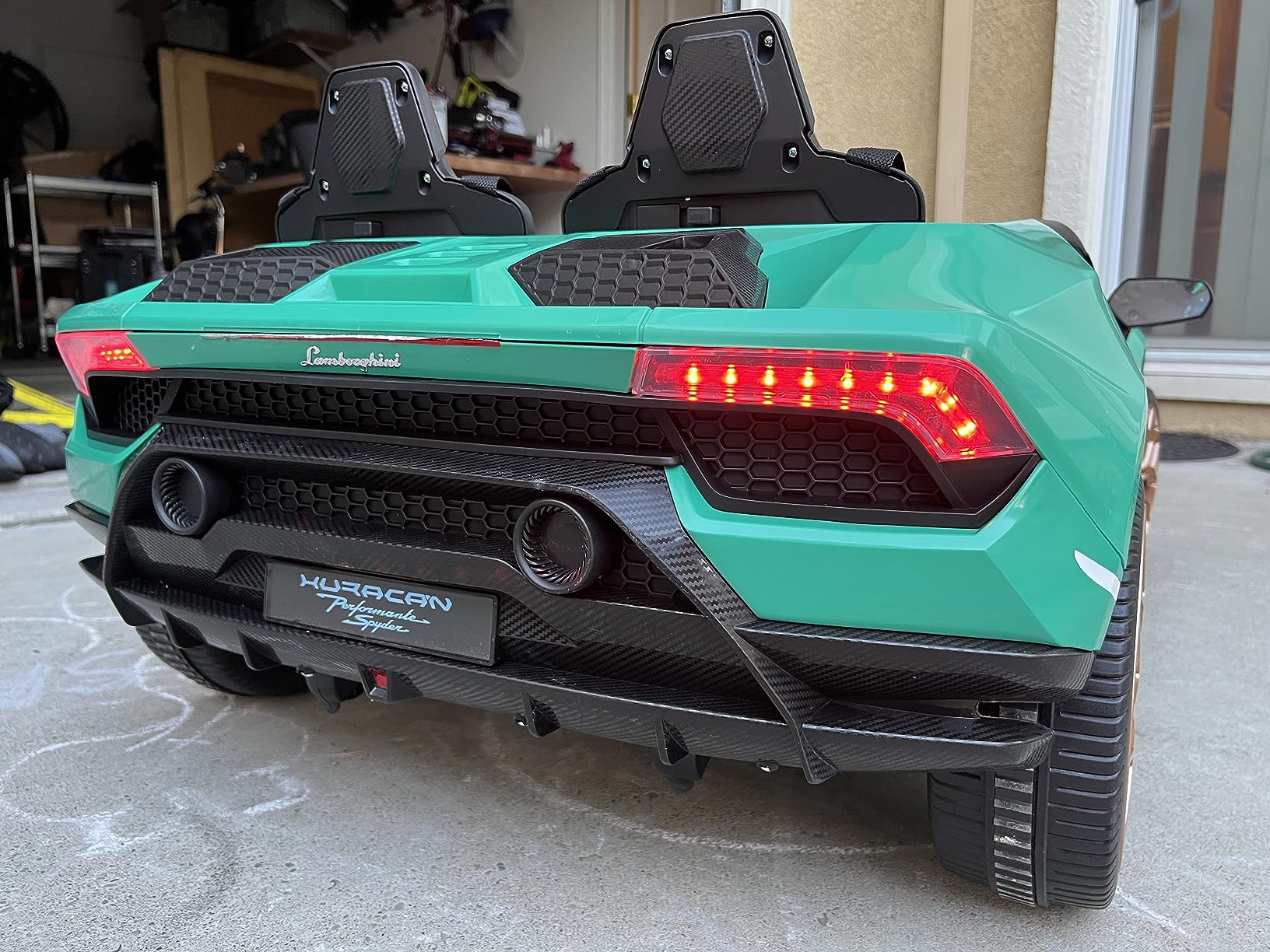 $11/mo - Finance ELEMARA 2 Seater Ride on Car, XL Lamborghini Car for ...