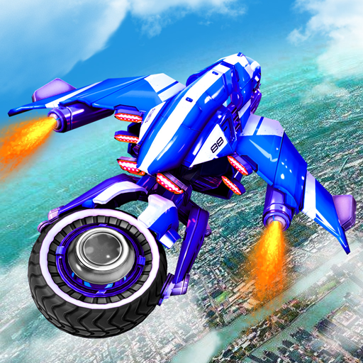 Flying US Police Bike Transform Robot Bike Games - App on Amazon Appstore