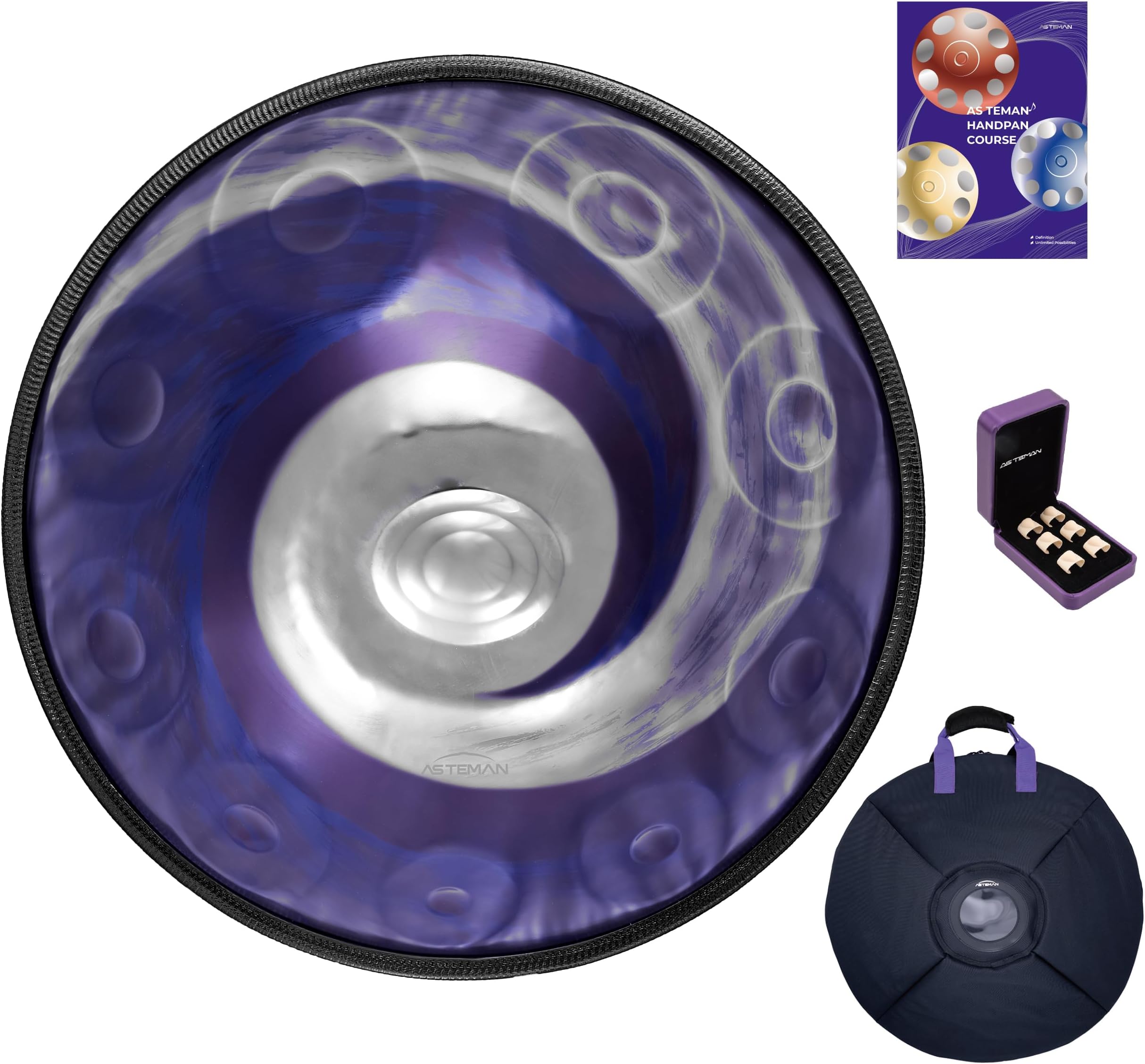 Amazon.com: "SINGOFIRE" 12-Notes Handpan Drum, Handpan Drums for Adults ...
