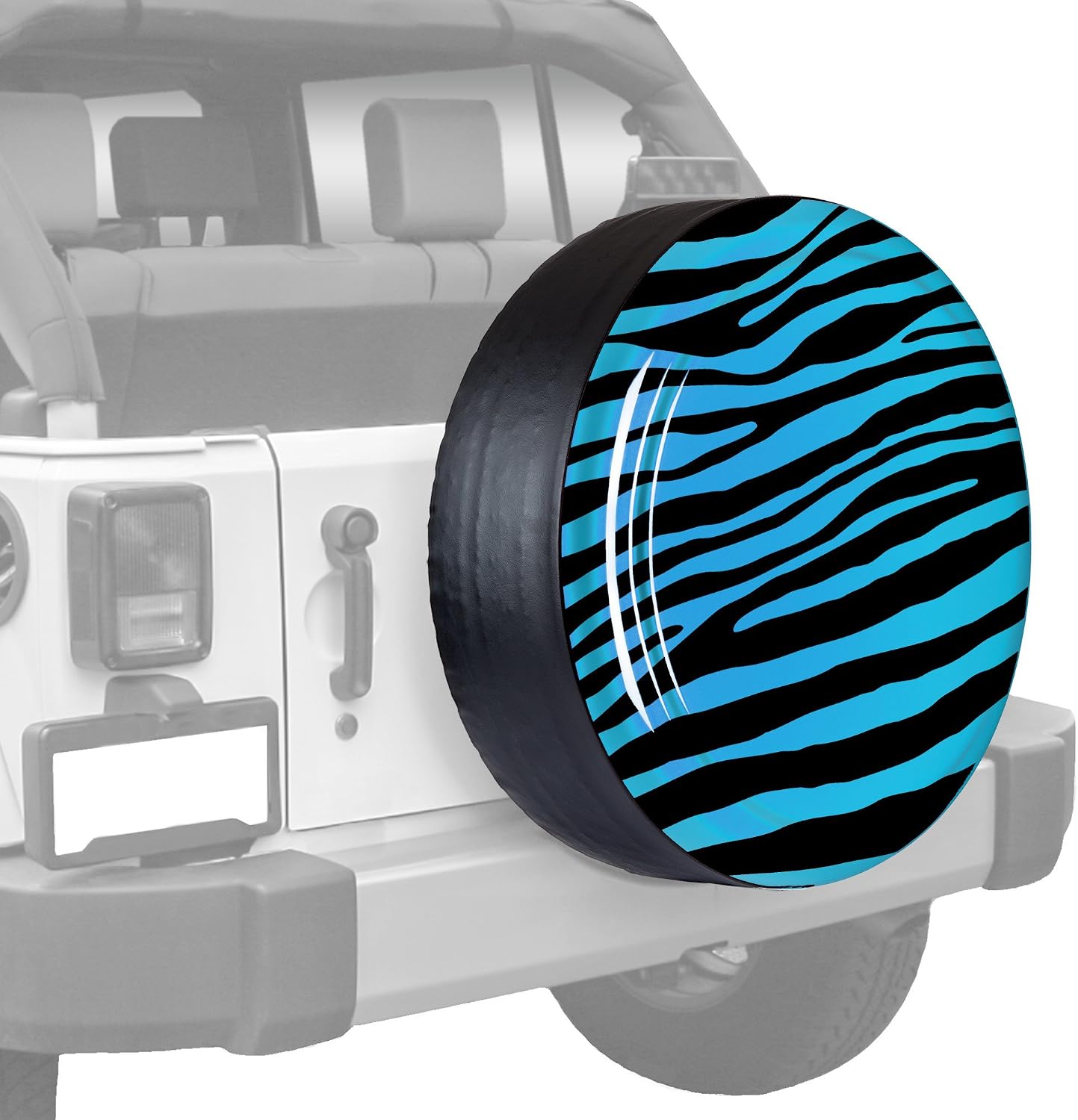 Amazon.com: Boomerang® - 30" Zebra Print - Color Matched Rigid™ Tire ...