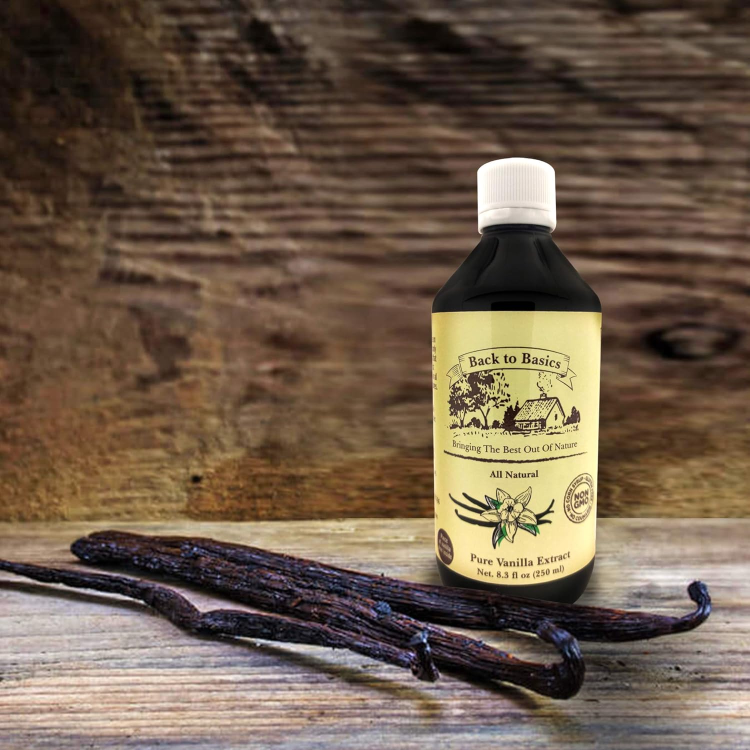 Back to Basics – Vainilla 8 onzas líquidas 85fl oz paquete de 1 oscuro ...