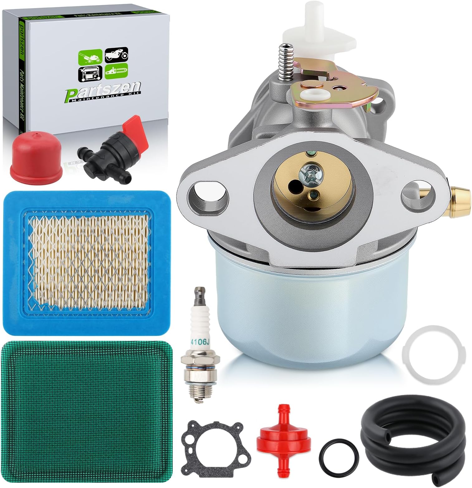 Amazon.com: partszen 795533 Carburetor Fit for 123887 123882 124702 ...