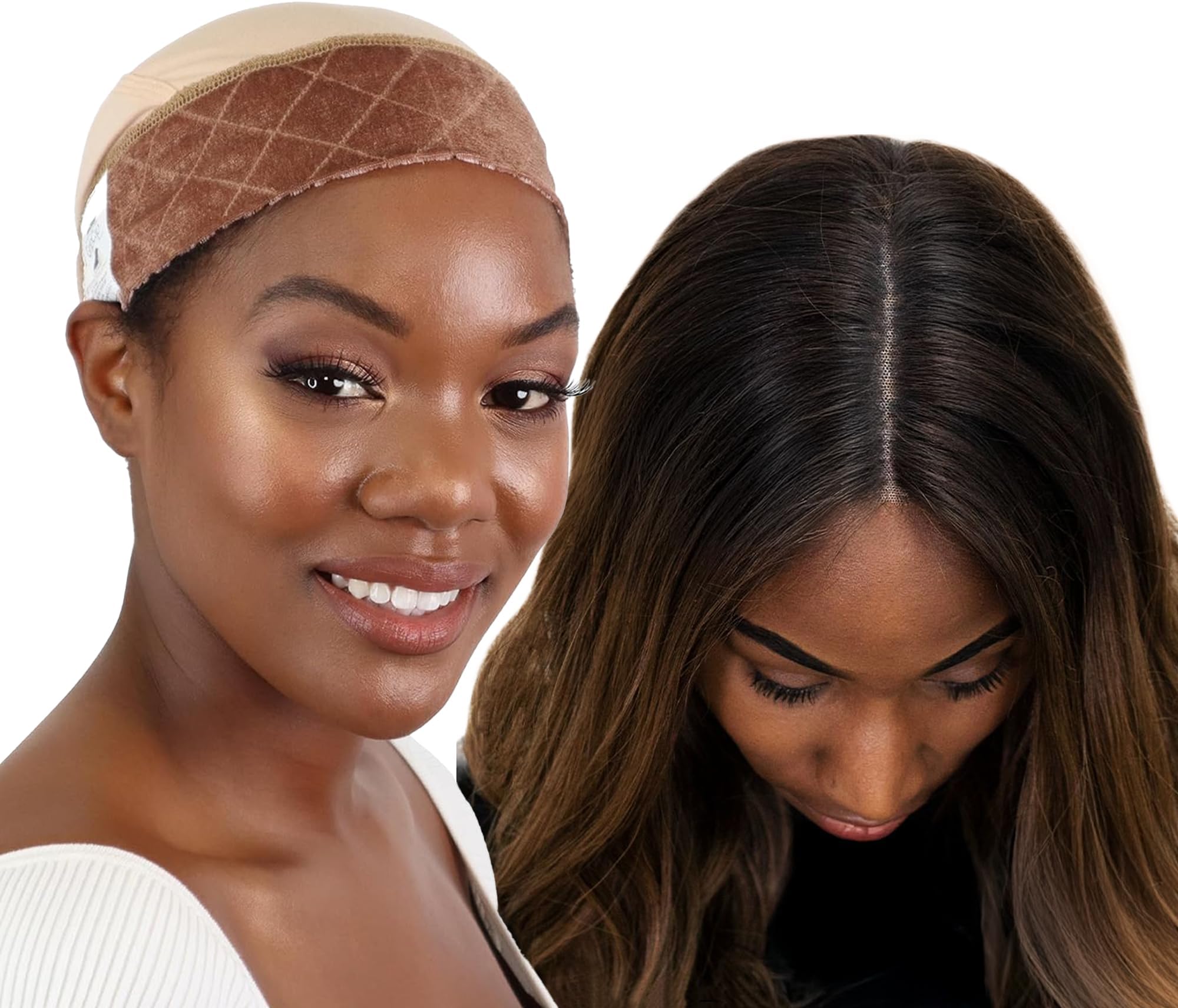 Amazon.com: ZQIAN BEAUTY Mesh Dome Caps For Wigs 6 Pcs Stretch ...