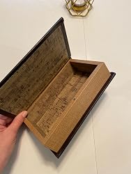 Amazon.com: Maxam Small Faux Book Safe, A Fun Way to Hide and Protect ...