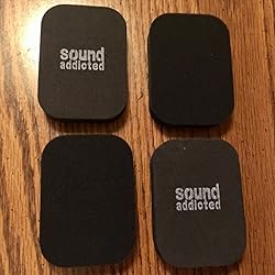 Amazon.com: Sound Addicted Isolation Pads for Soundbar - Anti ...