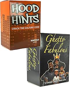 Amazon.com: Kinfolk Heritage & Fun Game Bundle: Hood Hints & Ghetto ...