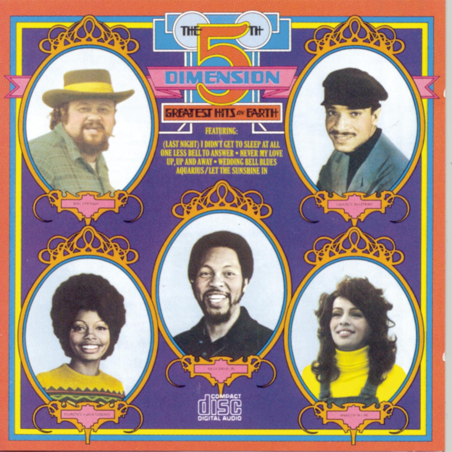 Greatest Hits on Earth: The 5th Dimension, Fifth Dimension, James W ...