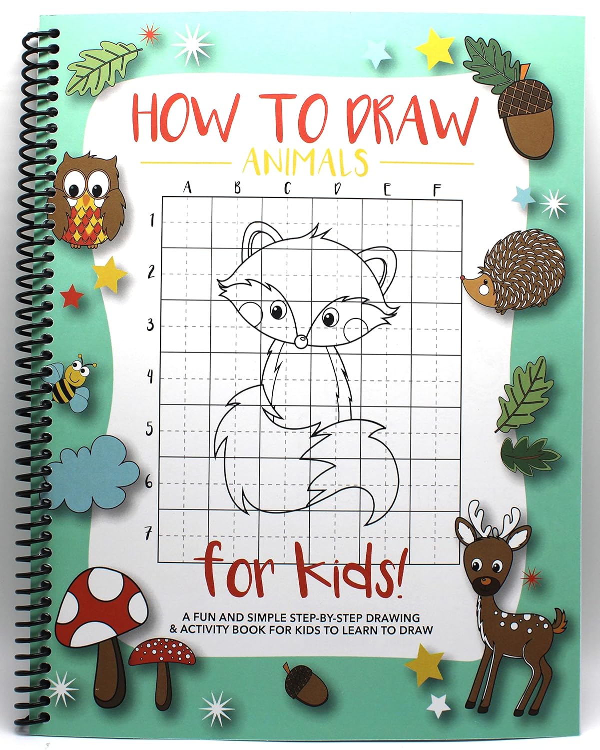 How To Draw Animals For Kids: A Fun and Simple Step-by-Step Drawing and ...