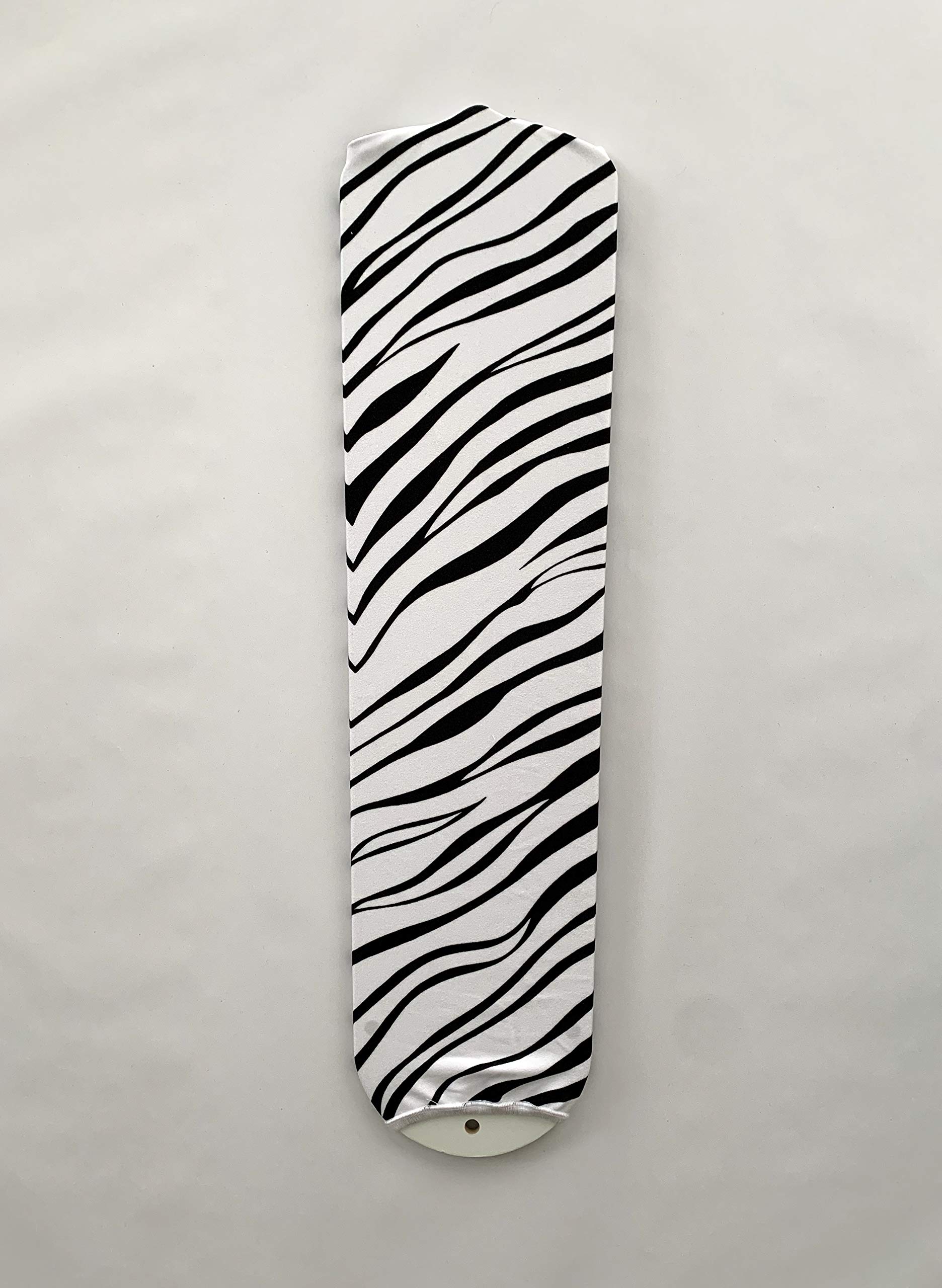 Zebra Ceiling Fan Blade Covers Eli Ceiling Fan + Retractable Blades