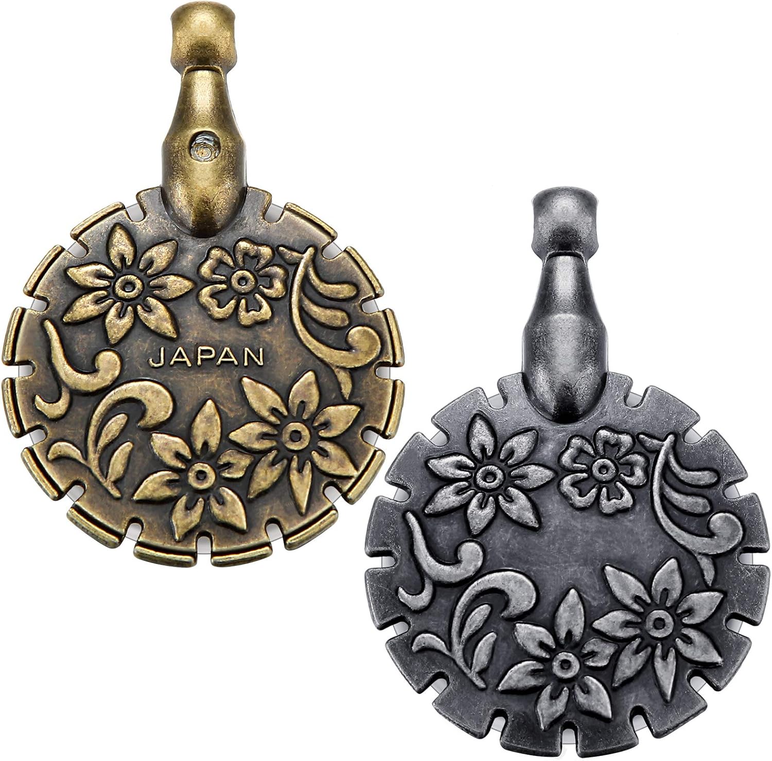 Amazon.com: Mudder 2 Pieces Yarn Cutter Pendants Antique Gold Silver ...