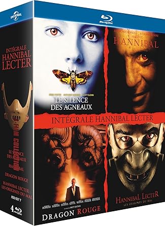 Intégrale Hannibal Lecter : Le Silence des agneaux + Hannibal + Dragon rouge + Hannibal Lecter ...
