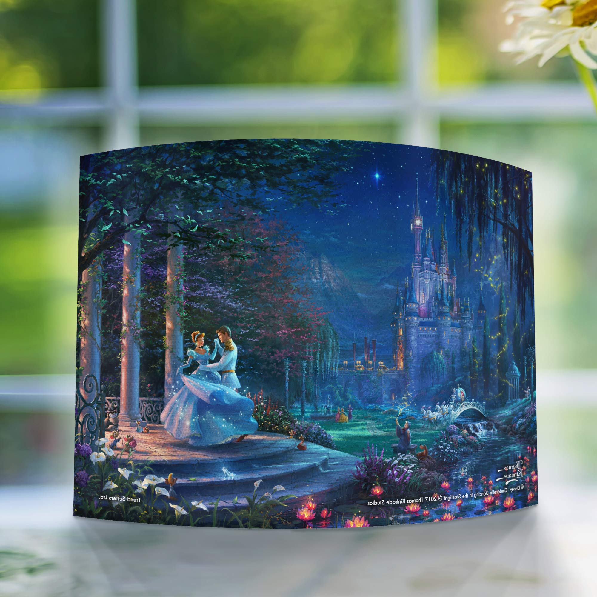 Thomas Kinkade Disney Cinderella Sold At Auction: Thomas Kinkade,