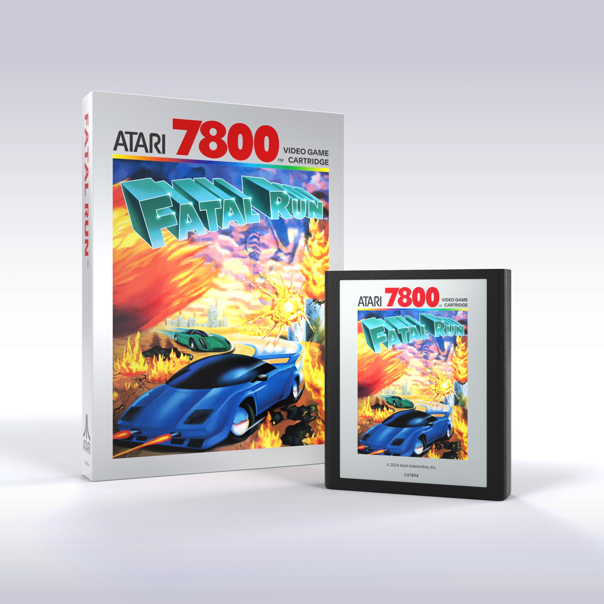 Fatal Run (Atari 2600+, 7800 Cartridge) : Amazon.de: Games