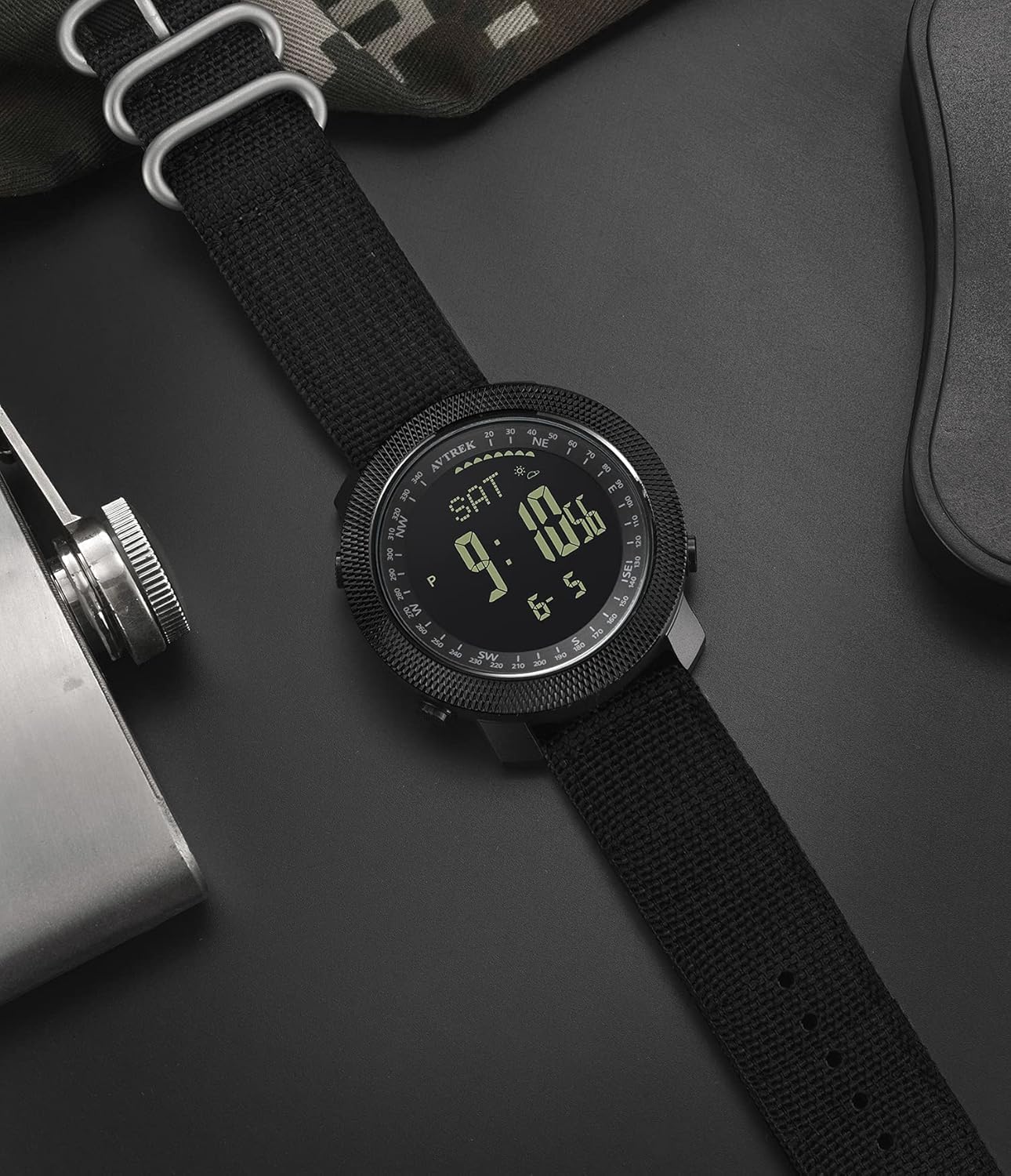Buy AVTREK Digital Hiking Sport Watches for Men Tactical Training ...