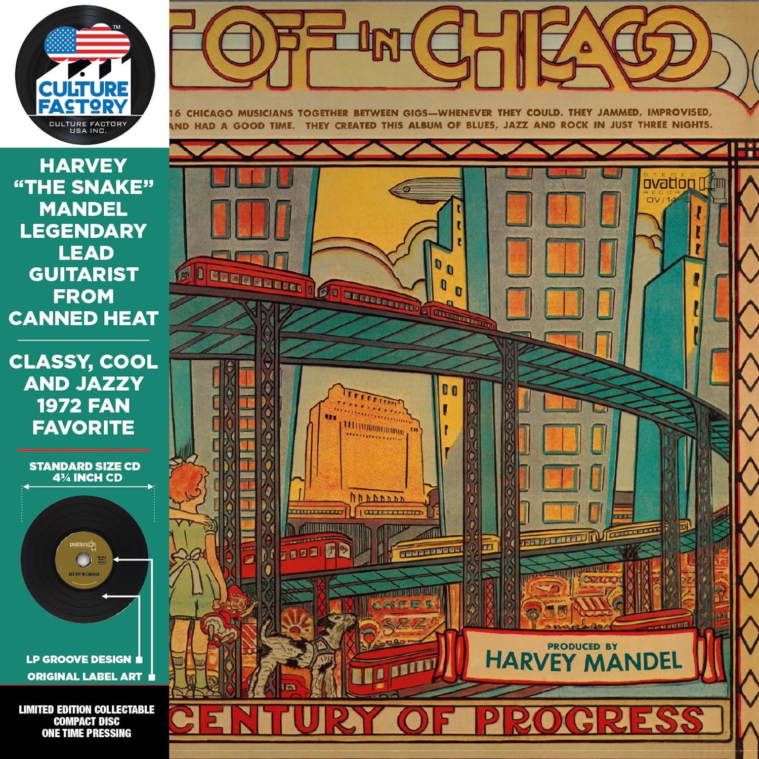Harvey Mandel - Get Off in Chicago - Amazon.com Music