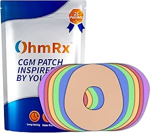 Amazon.com: OhmRx Dexcom G7 Adhesive Patches Waterproof - Pre Cut Pack ...