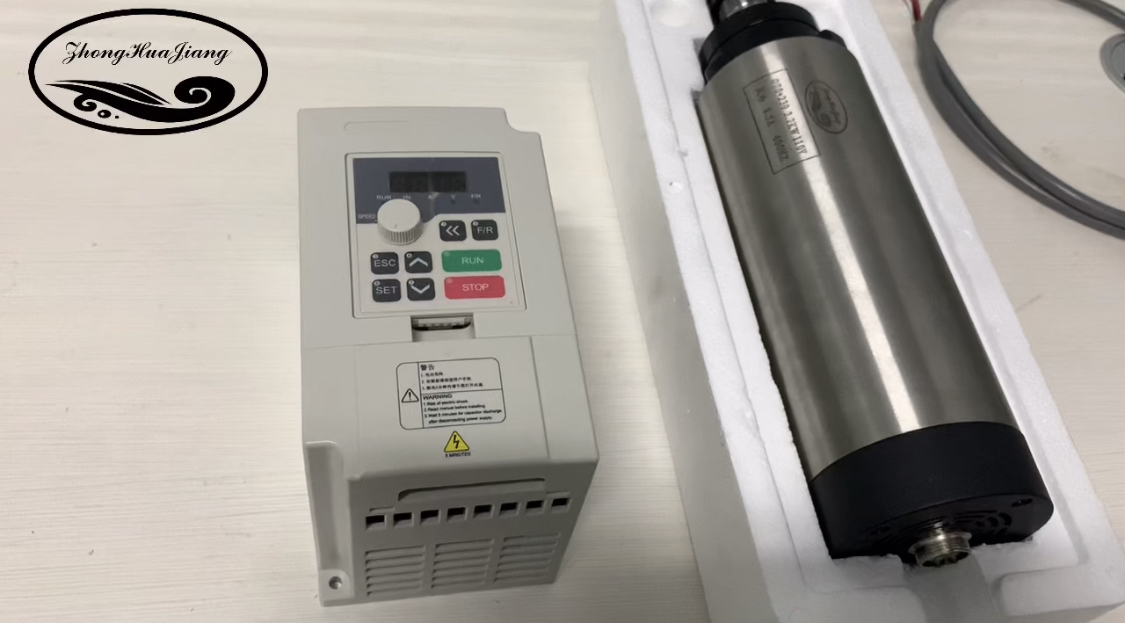Watch The installation process of 110V,2.2KW spindle with VFD on Amazon ...