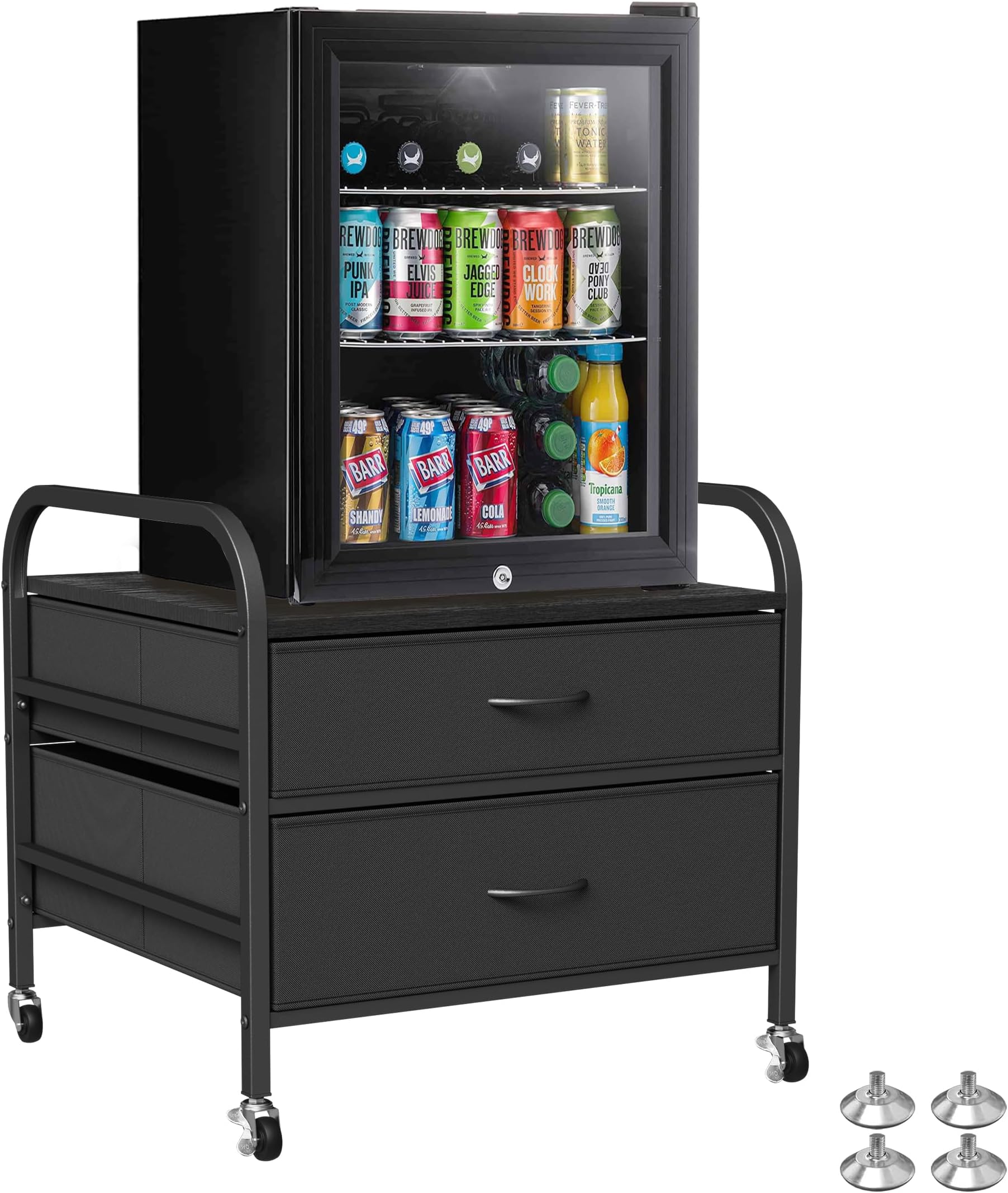 Amazon.com: DormCo Mini-Fridge Stand on Wheels - Supreme Organization ...