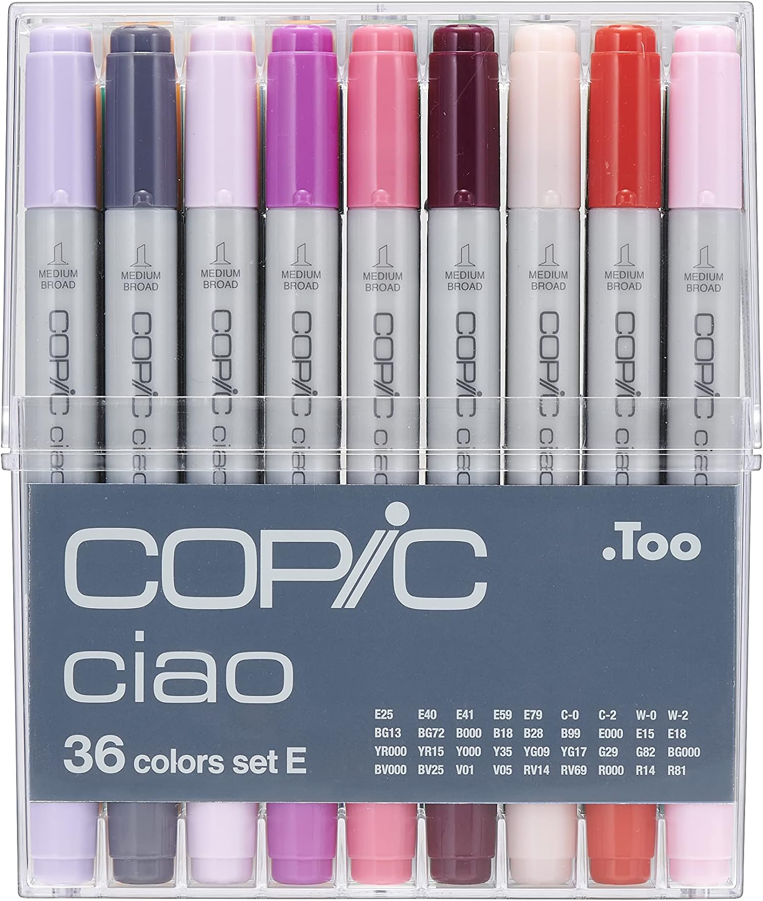 Amazon.com : Copic Ciao Start 72 Color Set : Arts, Crafts & Sewing