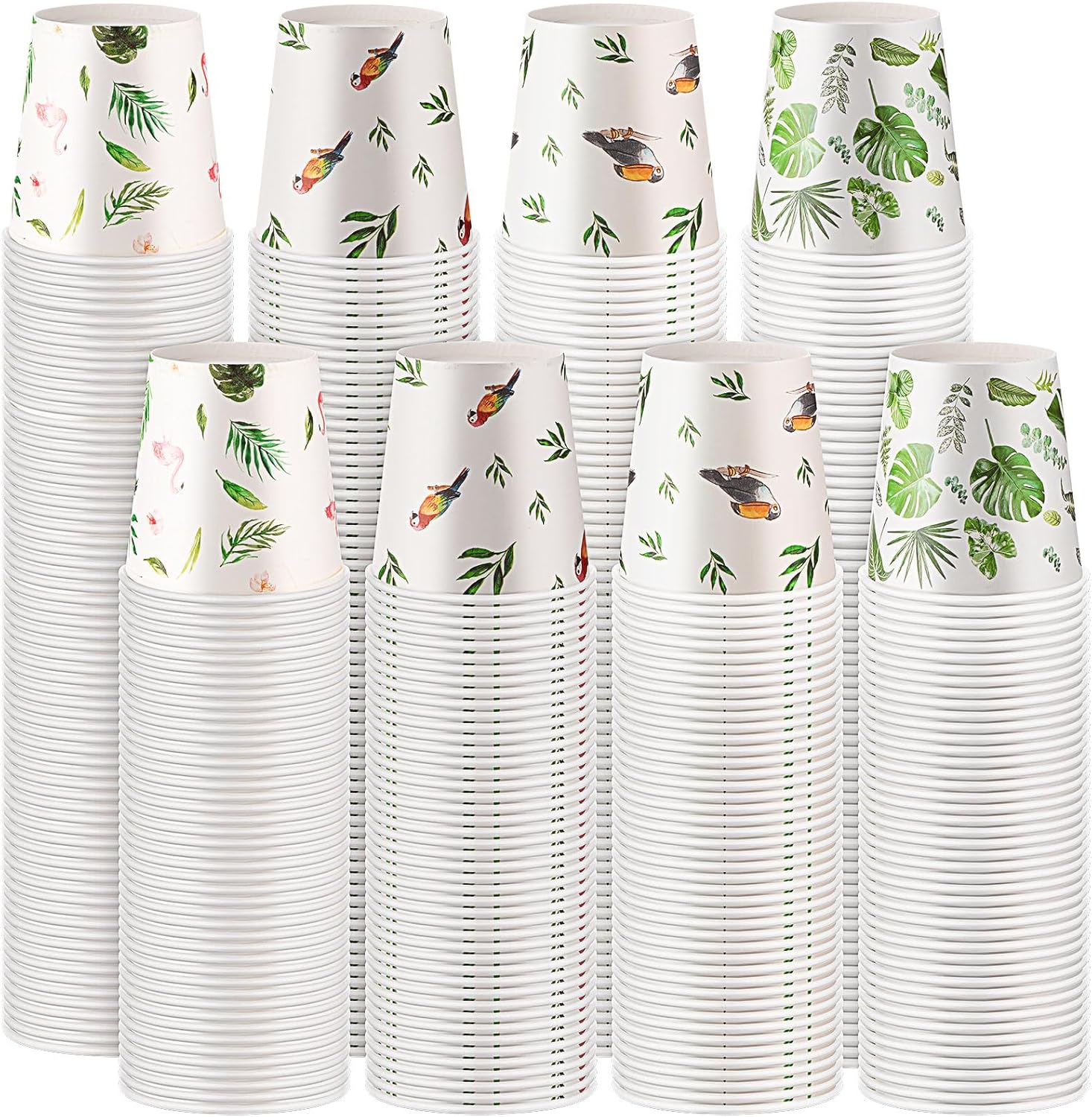 Amazon.com: Zhehao 1000 Pieces Small Paper Cups, Colorful Disposable ...