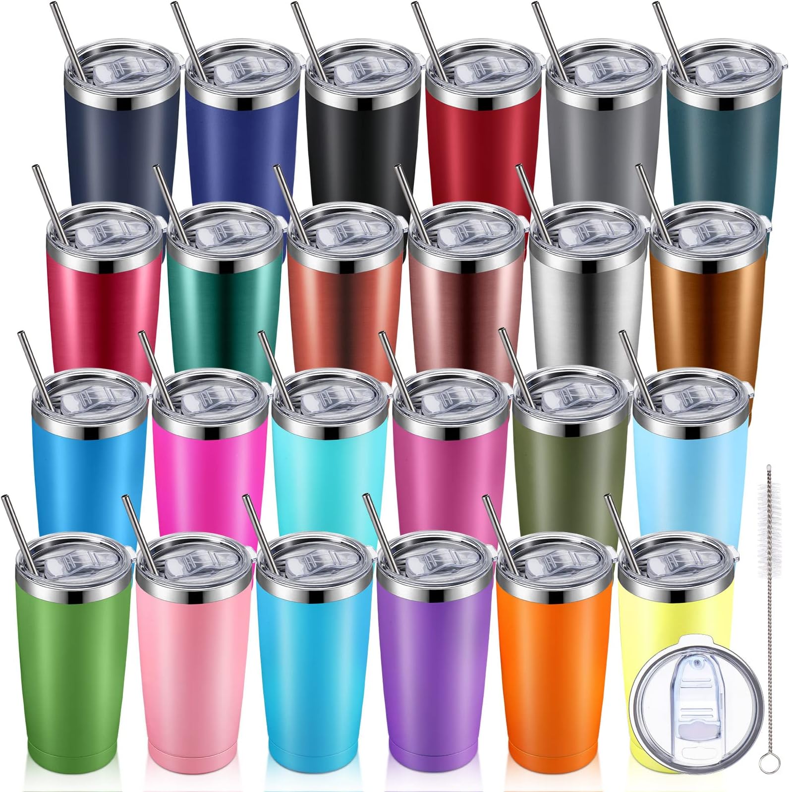 Amazon.com | Beersy Tumbler/Can Mixer 14oz, Stainless Steel, Tumbler ...