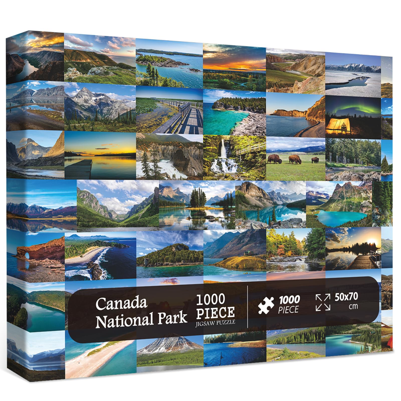 Amazon.com: Canada National Parks Puzzles for Adults 1000 Pieces ...