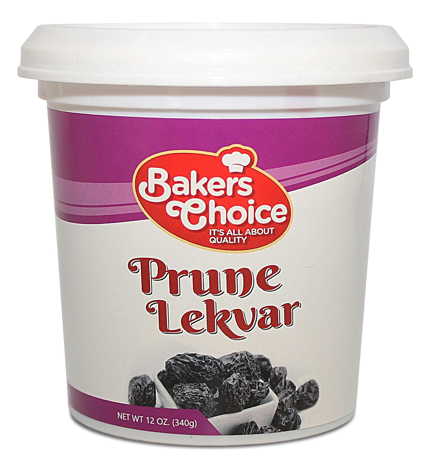 Amazon.com : Prune Butter Lekvar Pastry Filling, 12 oz. - Creamy Spread ...