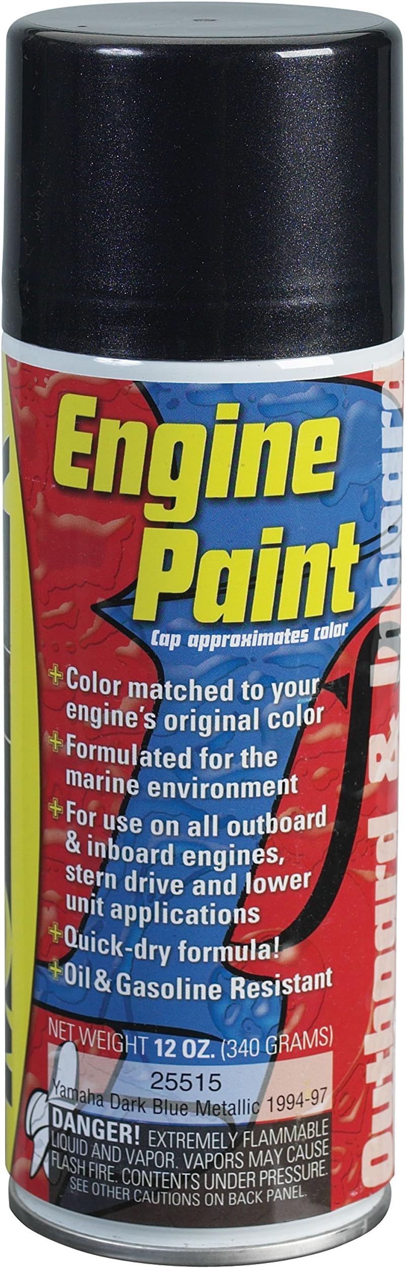 Amazon.com: Johnson/Evinrude/OMC New OEM White Acrylic Spray Paint ...