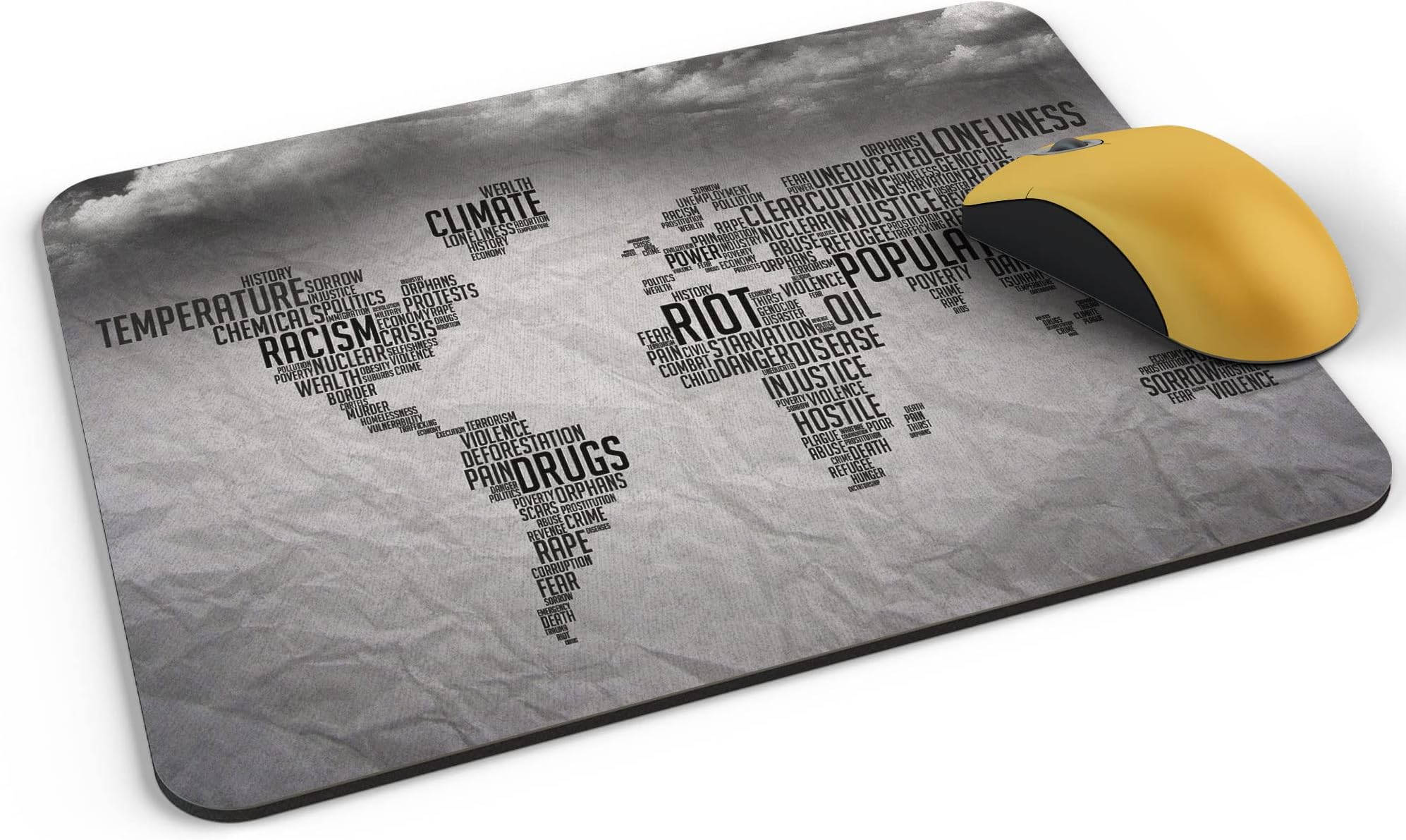 Shloka World Around Words Mouse Pad for Laptop/Computer - Buy Shloka ...