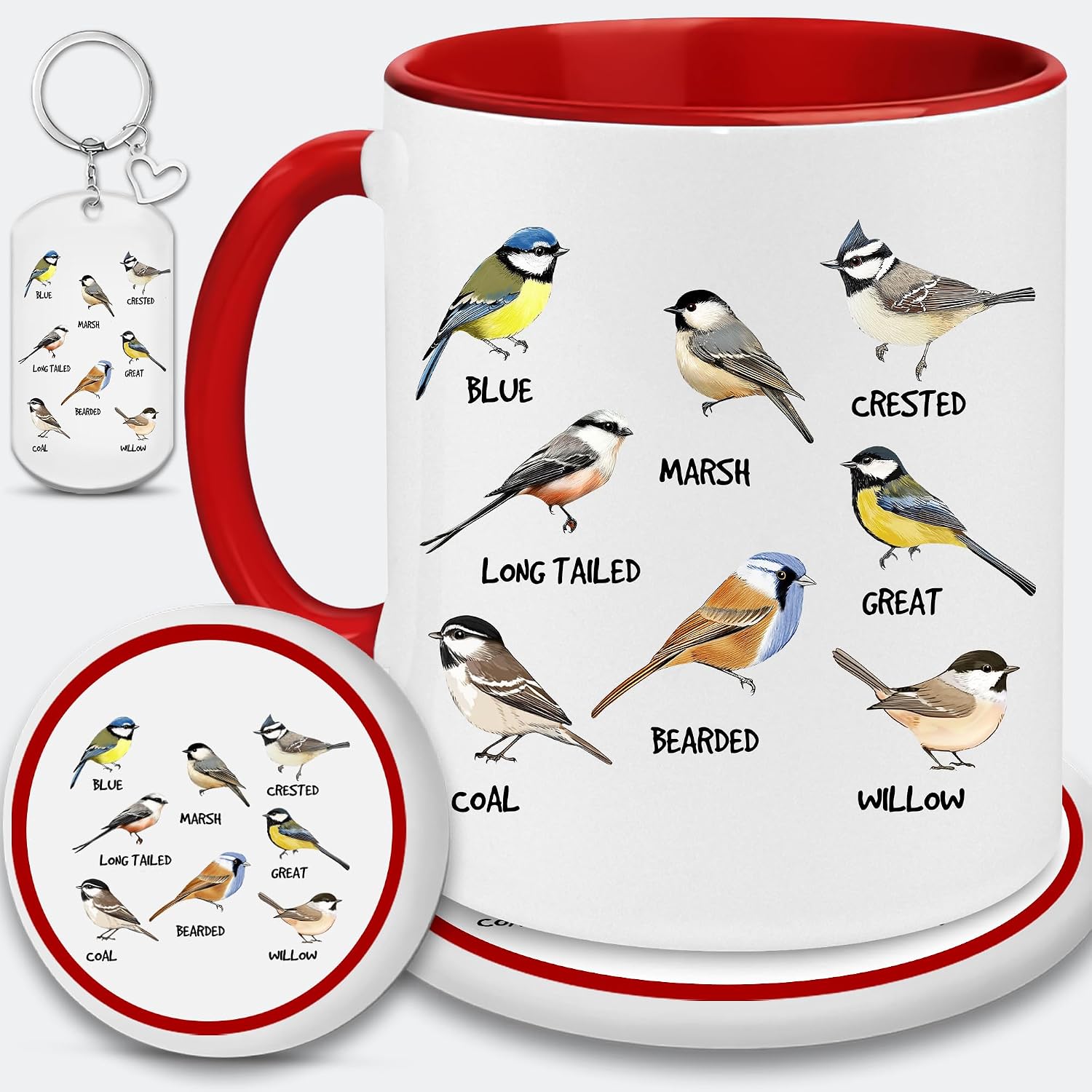 Amazon.com | Bird Mug - Christmas Gift For Bird Lovers - Bird Watching ...