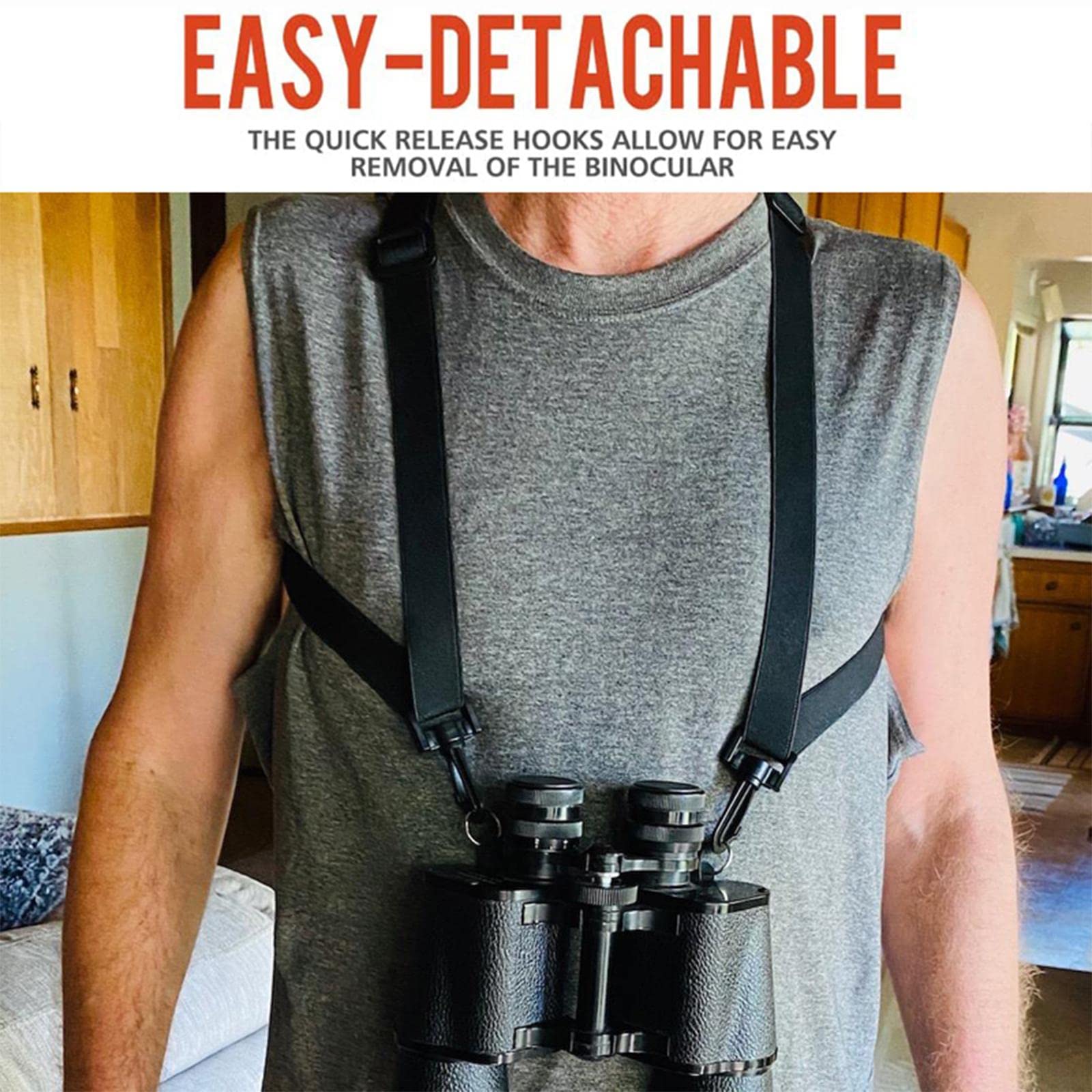 Outdoor Telescope Strap Binocular Harness Strap | Cross Adjustable ...