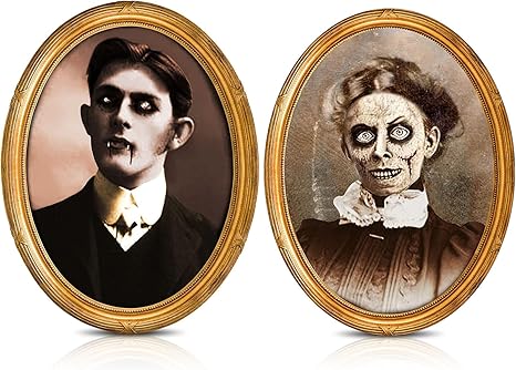 Amazon.com - Halloween Decorations 3D Changing Face Horror Pictures ...