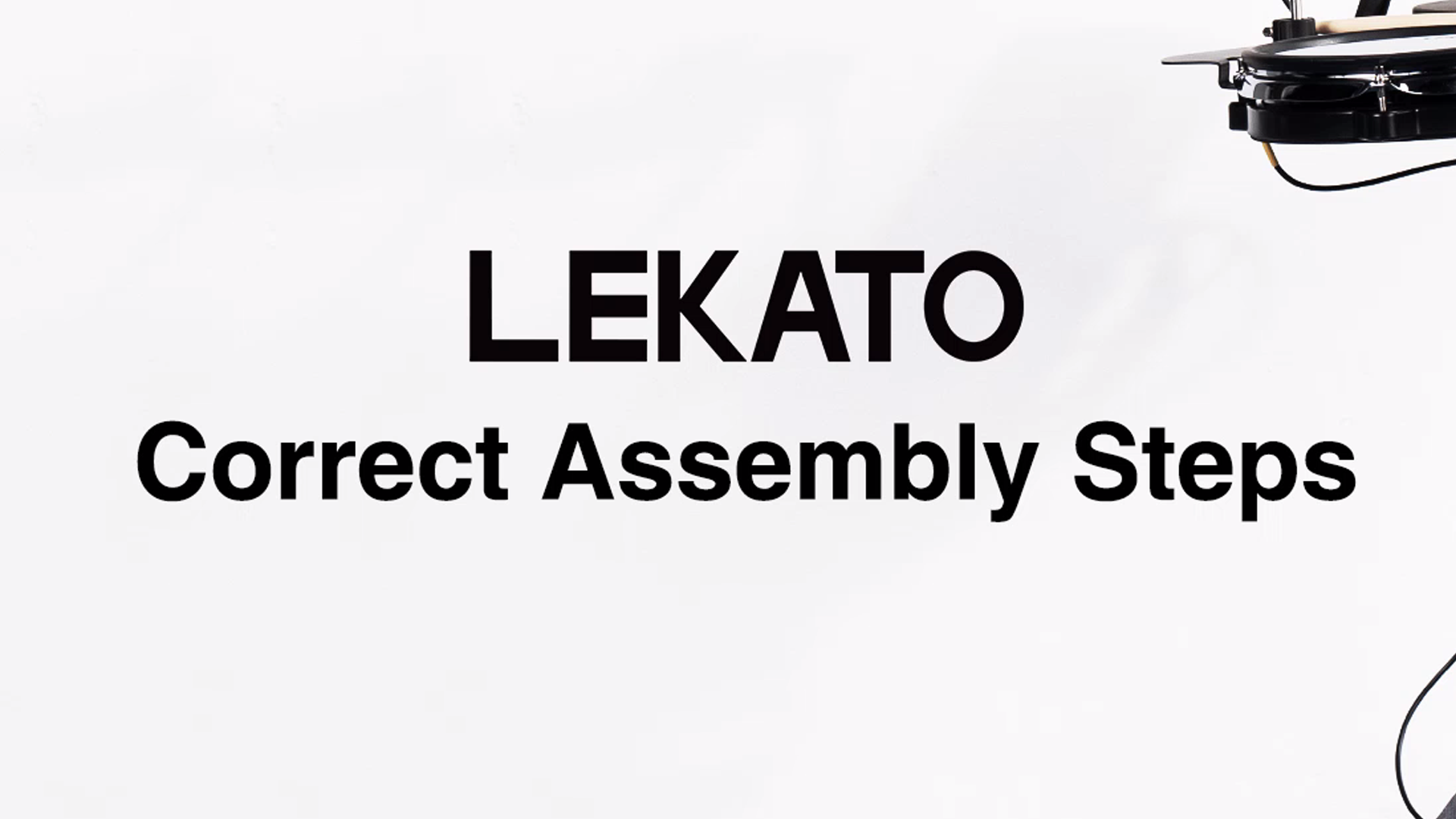 Watch CPD-1000 Assembly Procedure on Amazon Live