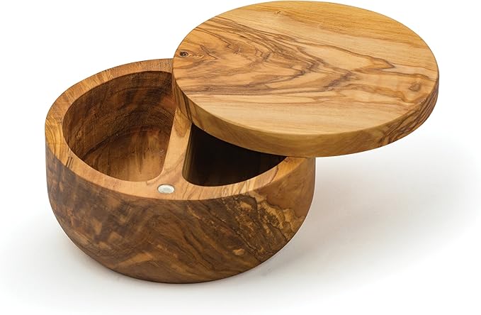 Amazon.com: RSVP International Wood Salt Box, One Size: Home & Kitchen