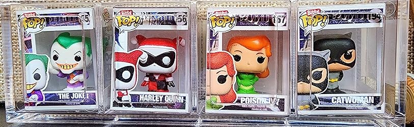 Amazon.com: Funko Bitty Pop! DC Mini Collectible Toys 4-Pack - Harley ...