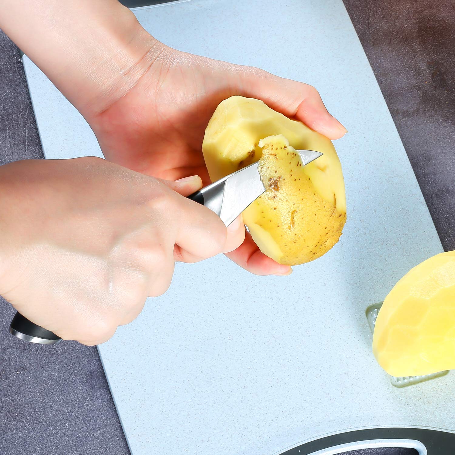 Snapklik.com : Birds Beak Paring Knife, 2.75 Inch Potato Tourne Peeling ...