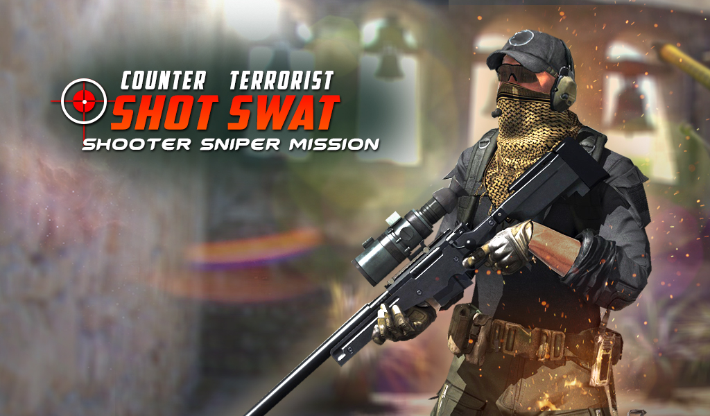 Counter Strike Terrorist Shooter Swat Duty Sniper 3D Gun Shooting Fire ...