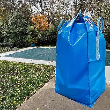 Amazon.com : letesult Blue Pool Cover Storage Bag with 2 Handles - 43.3 ...