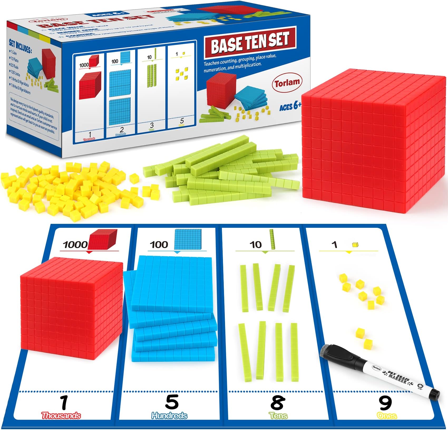 Math Cubes for Kids - Kindergarten Math Games - Snap Cubes Counting ...
