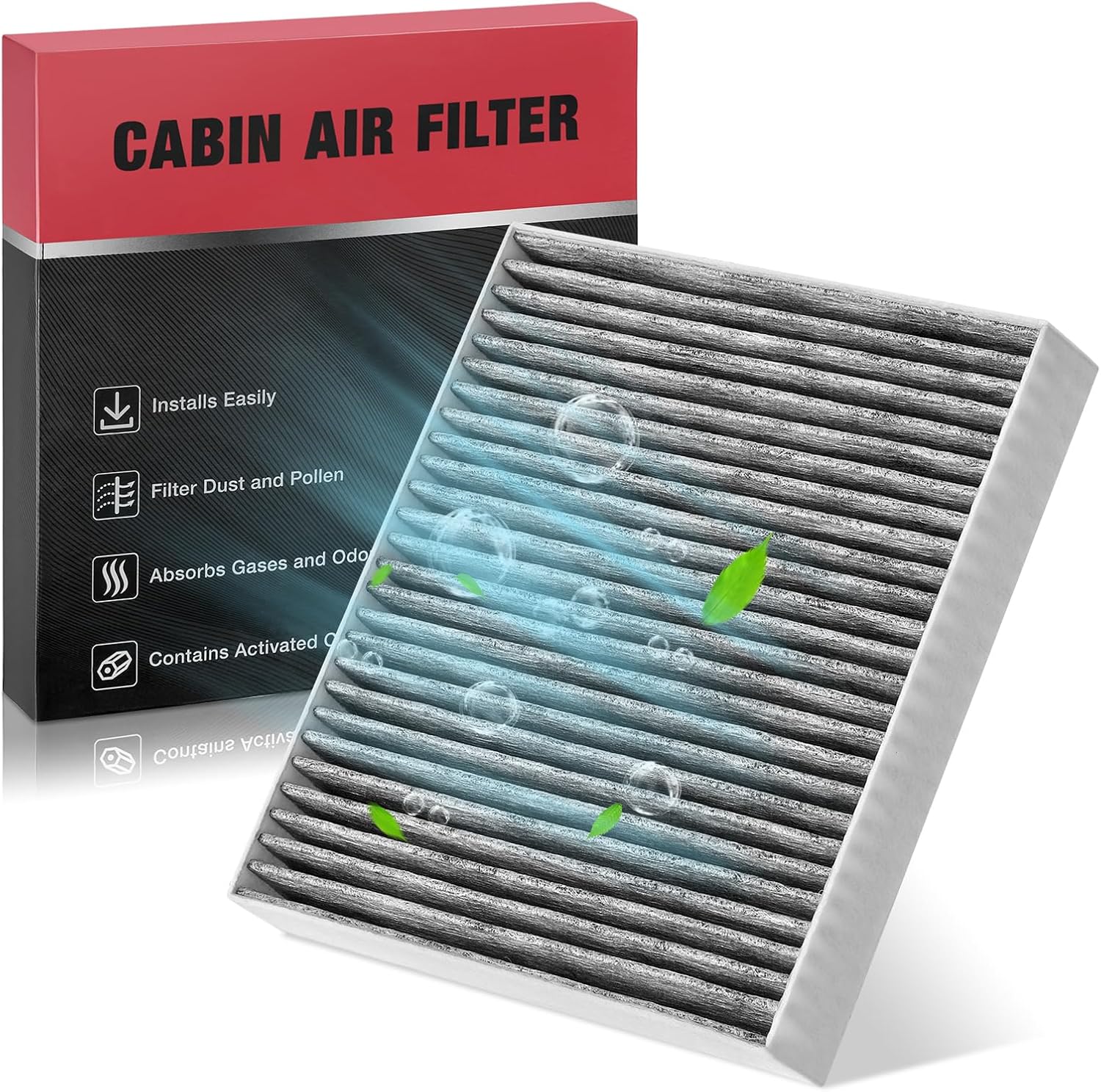 Amazon.com: BDFHYK CF10140 Cabin Air Filter with Activated Carbon ...