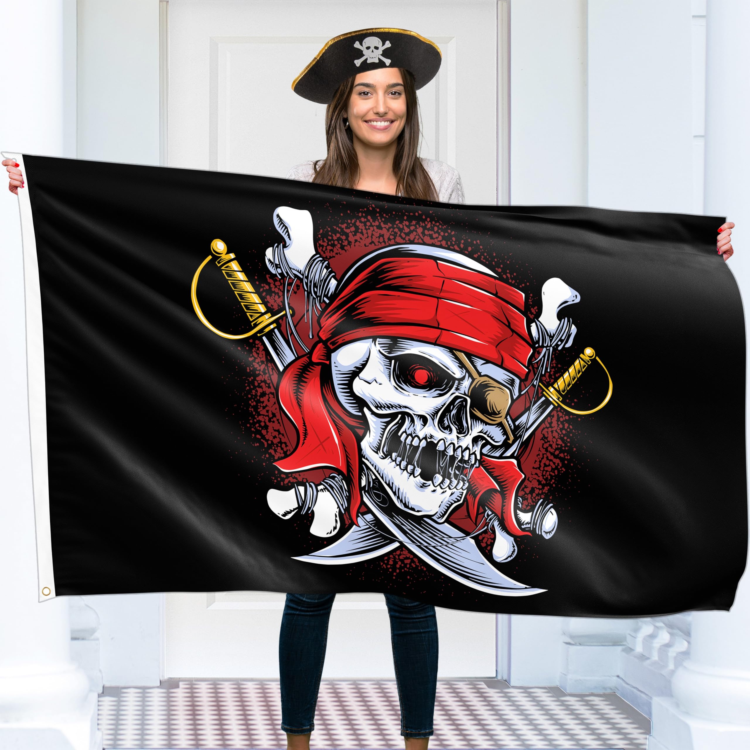 Drapeau Pirate Pour Enfants