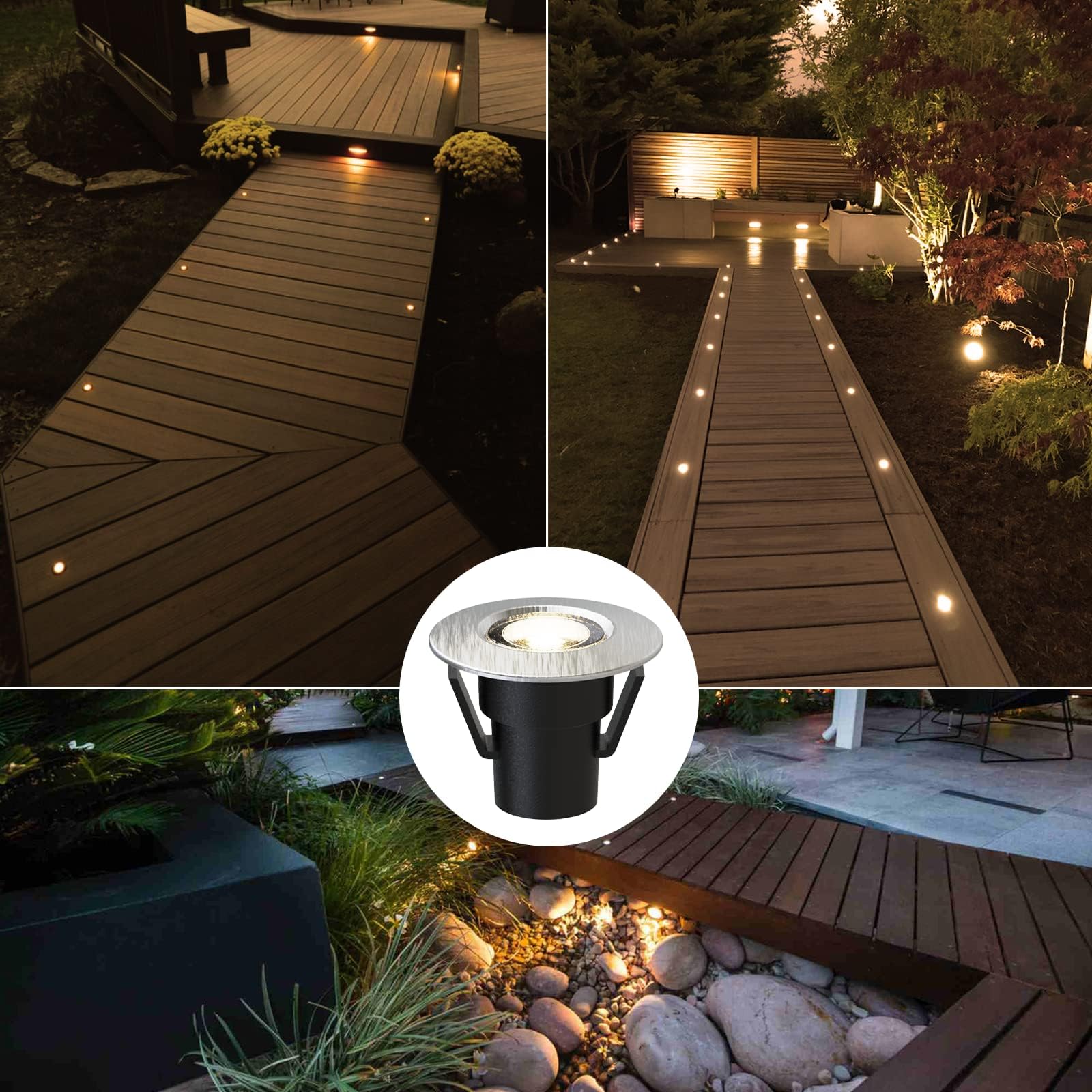 Low Voltage Driveway Lighting Kits 8 Pack Low Voltage LED Landscape