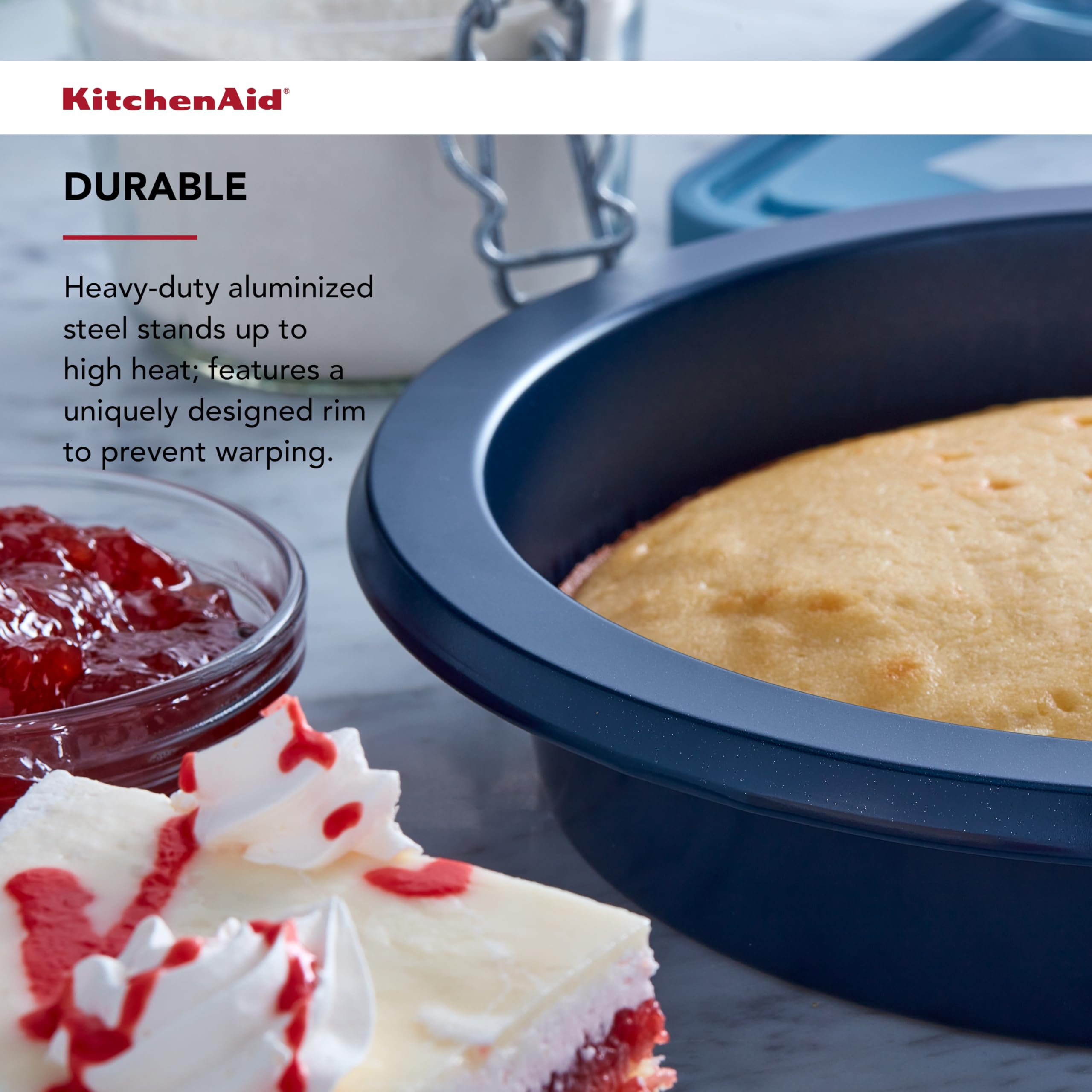 Snapklik.com : KitchenAid Nonstick Round Cake Pan