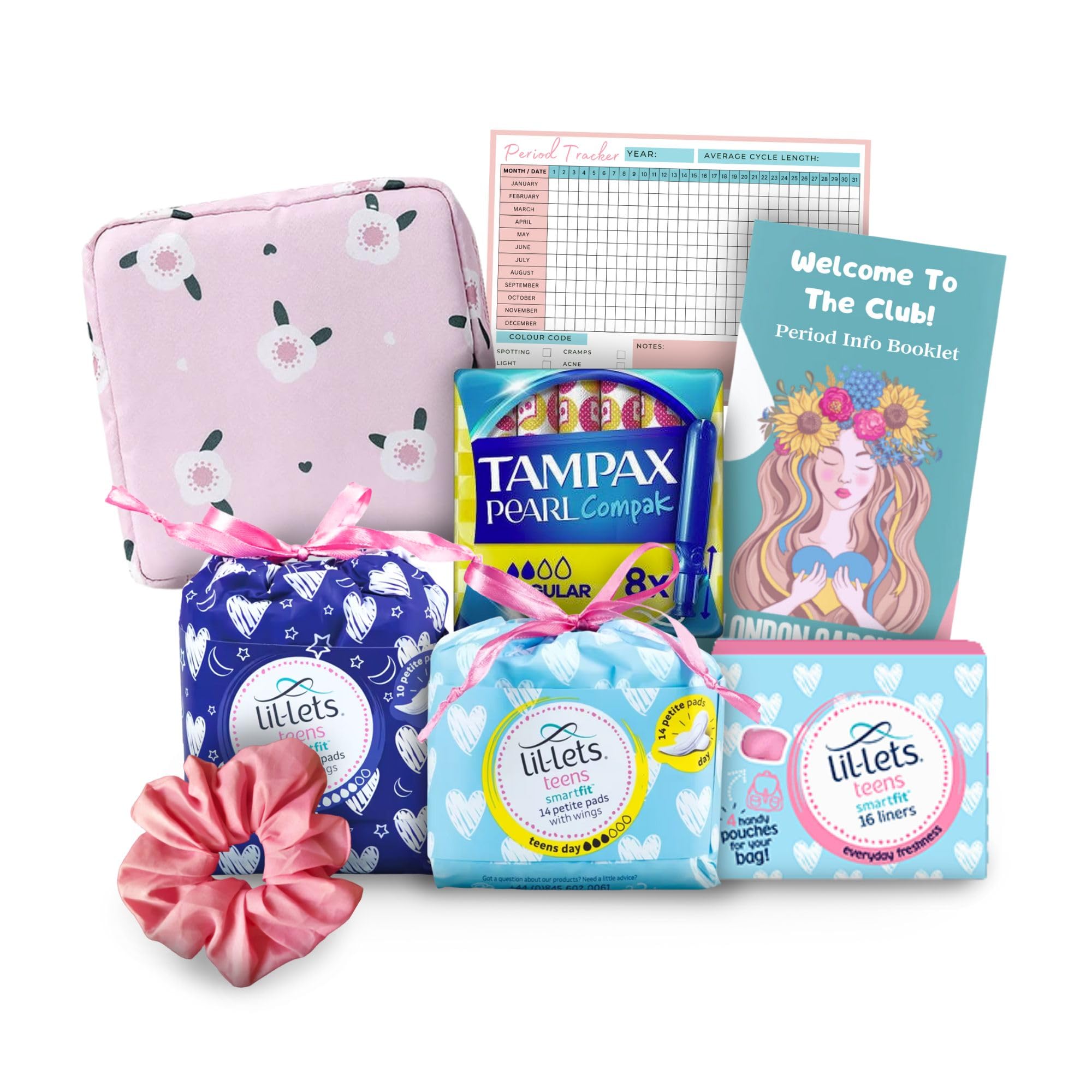 First Period Kit for Girls - Emergency Kit Bag for Girls with Sanitary ...